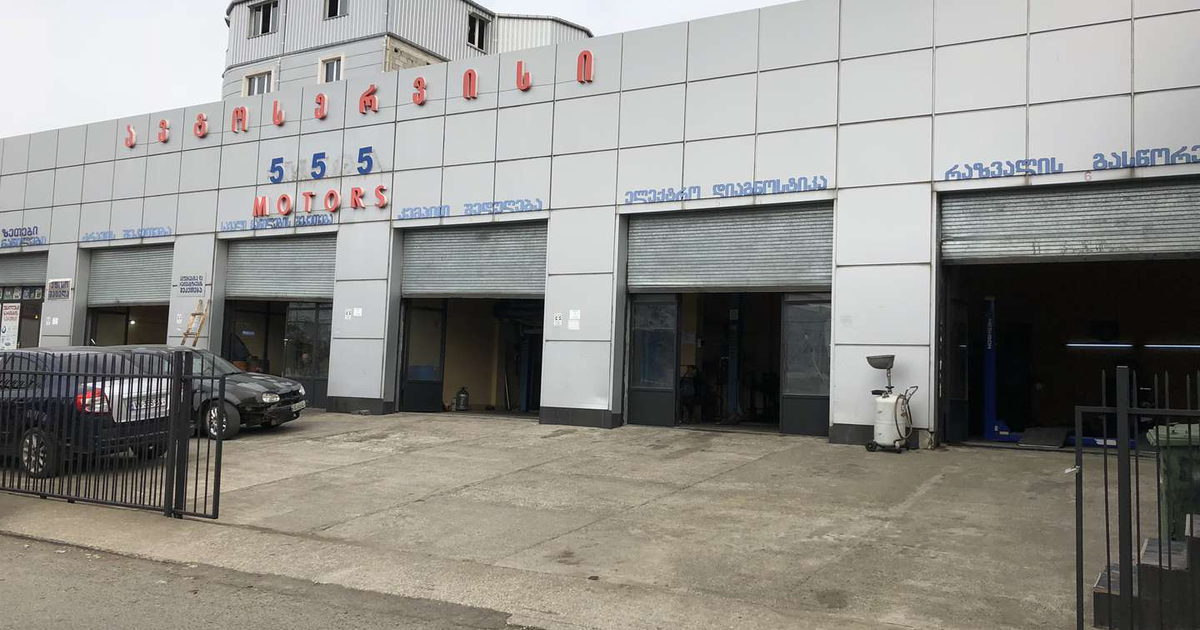 Auto repair shop "555 Motors" in Batumi, Georgia. Maintenance for your ...
