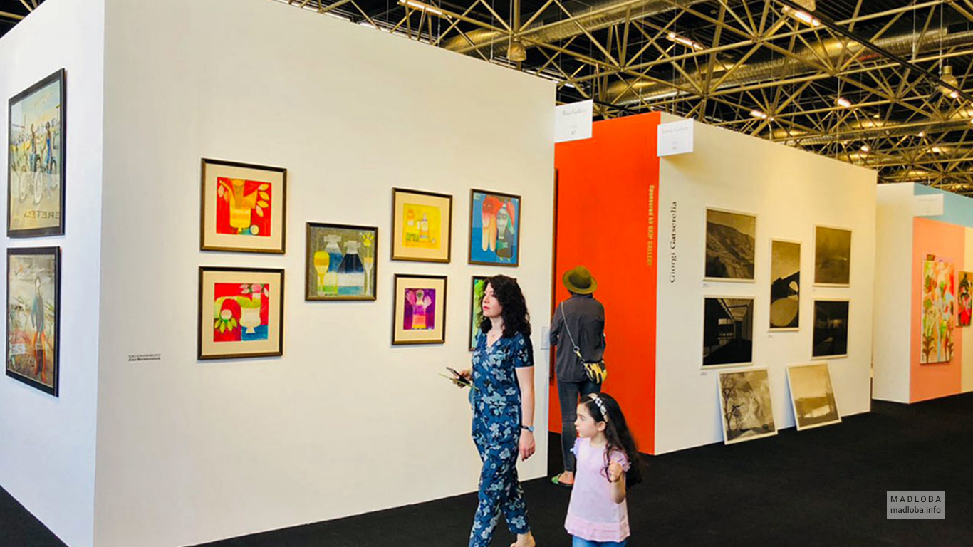 Exhibition of paintings in the gallery "Bayya" in Tbilisi. Private ...