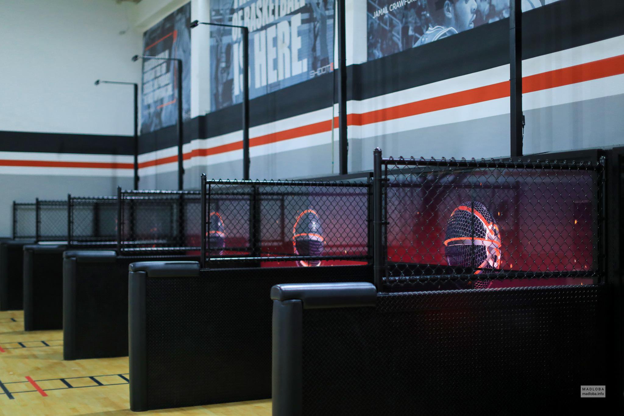 Basketball classes at the Shoot 360 club in Tbilisi for professionals ...