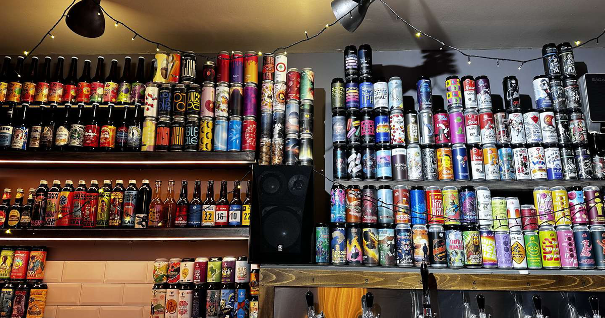 Pub "Beer Room" in Batumi. Only the best beer for true connoisseurs ...