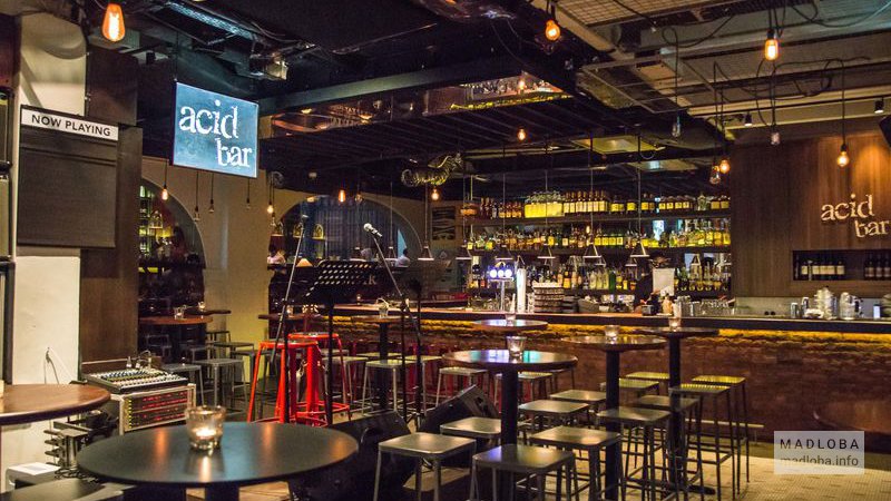 Inexpensive bar of European cuisine Acid bar in Tbilisi. Where can I ...