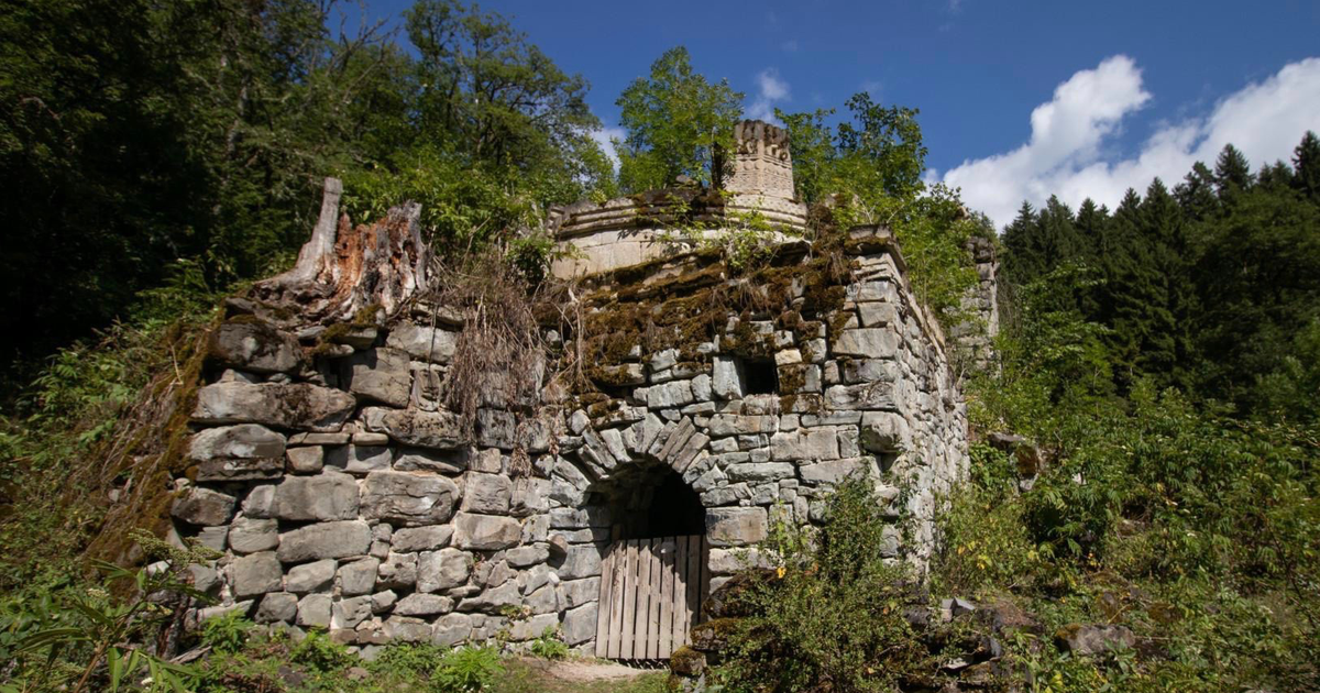 The Church in Borjomi is the Likani Church of the Holy Virgin Mary, a ...
