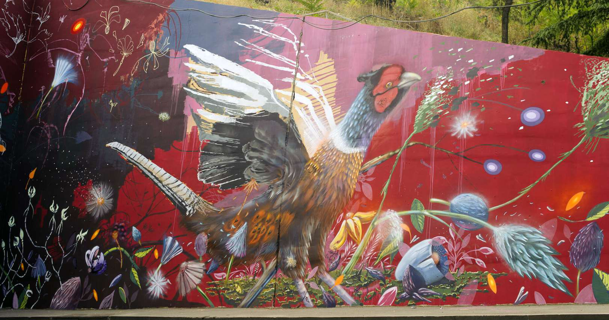 Мурал "The Tbilisi Legend", обязательный к посещению шедевр уличного ...