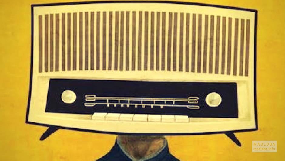 Radio Bar Cafe in Tbilisi is located next to the Museum of Georgian ...