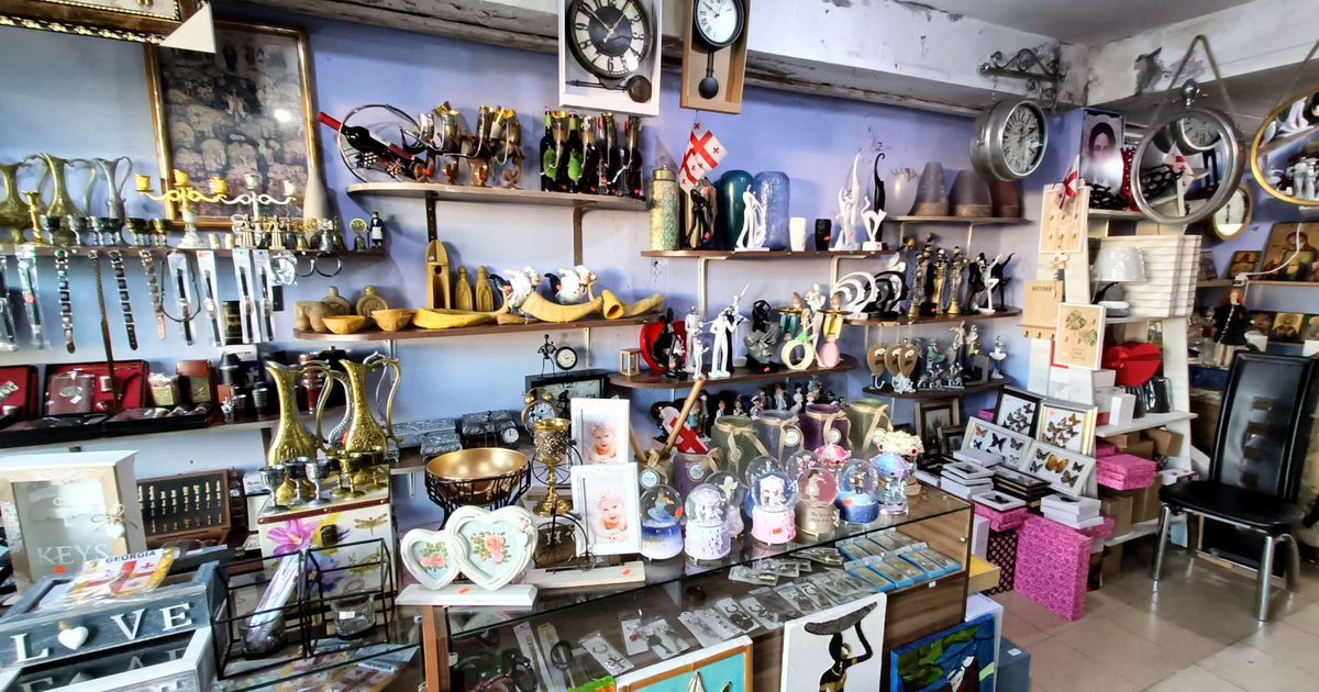 Best souvenir and gift shops in Tbilisi on the map near me 📍 - Madloba