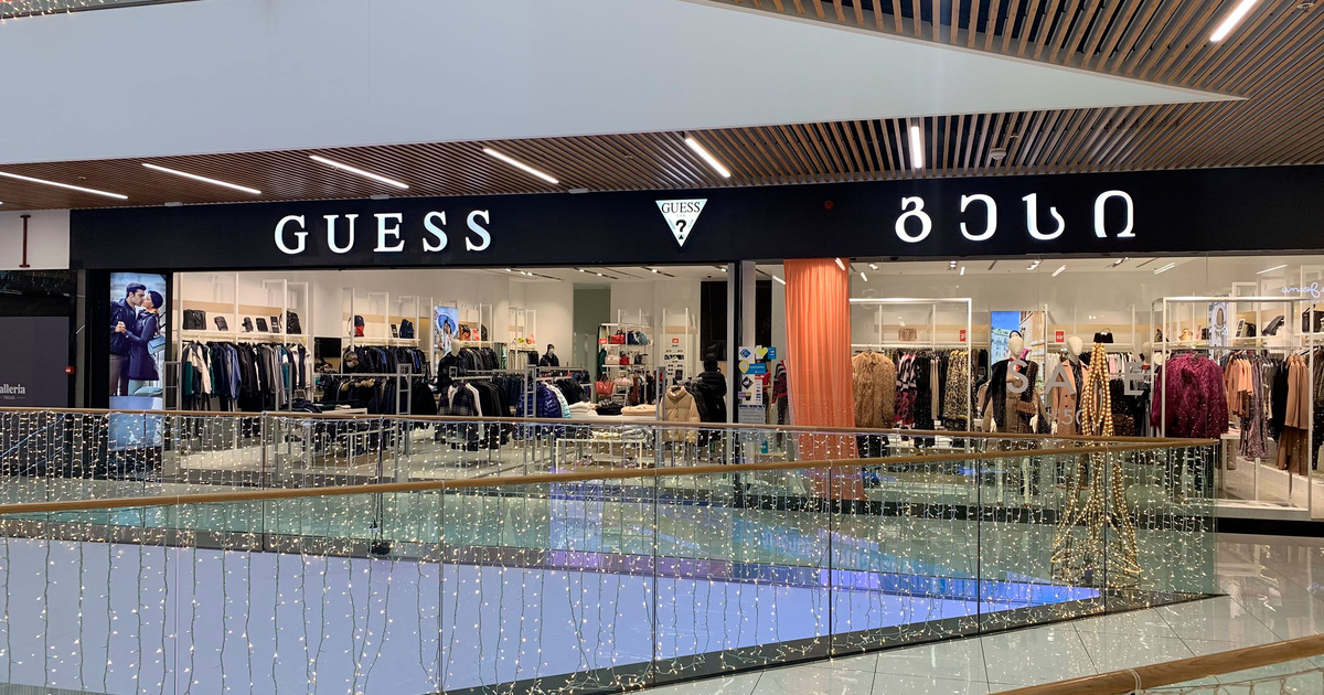 Guess clothing store in Tbilisi. Reviews, opening hours, address. - Madloba