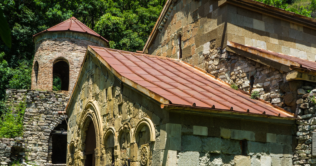 Small monastery complexes that are worth visiting in Georgia. The Rkoni ...